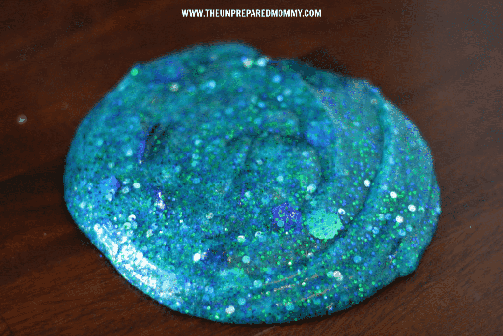 Disney The Little Mermaid Slime - The Unprepared Mommy